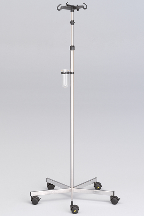 Infusionsständer aus Chromnickelstahl I Ärzteverlag-Shop